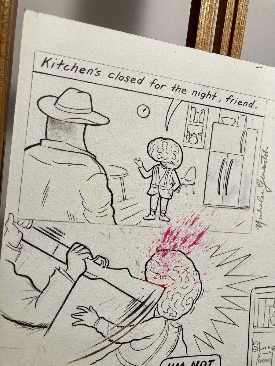 “The Craving” Original PBF Comic Artwork – PBF Comics