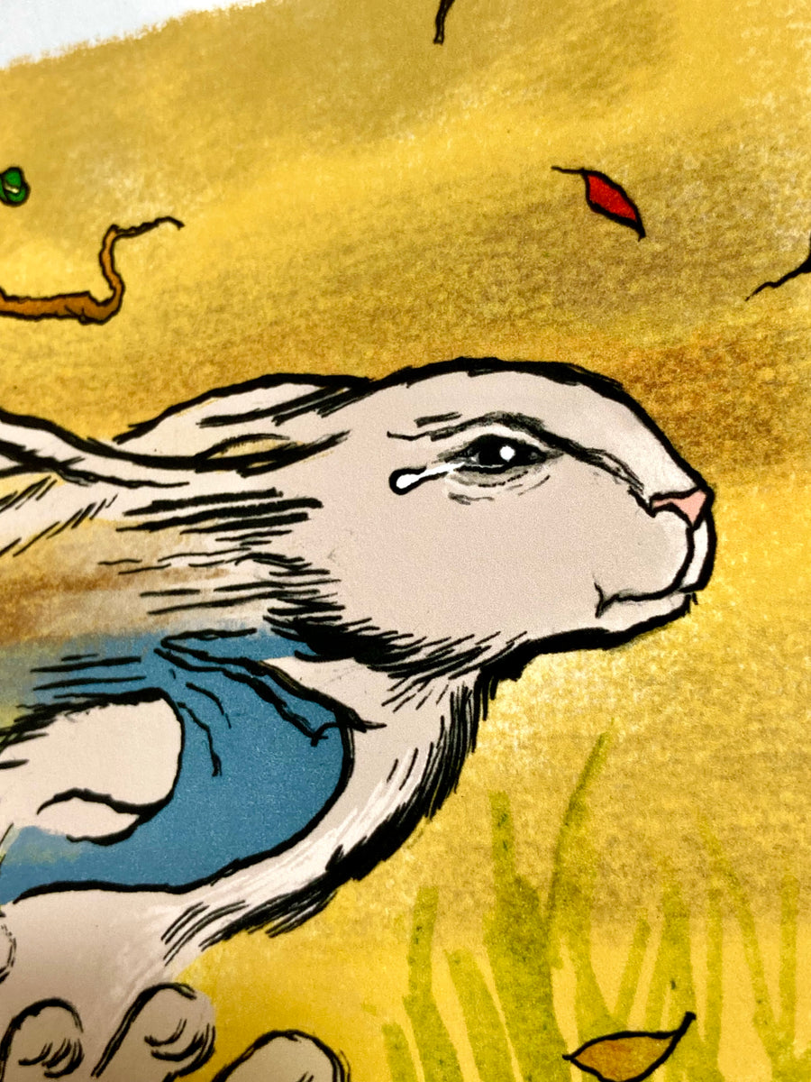 “The Hare and the Tortoise” Limited Edition Signed Print – PBF Comics