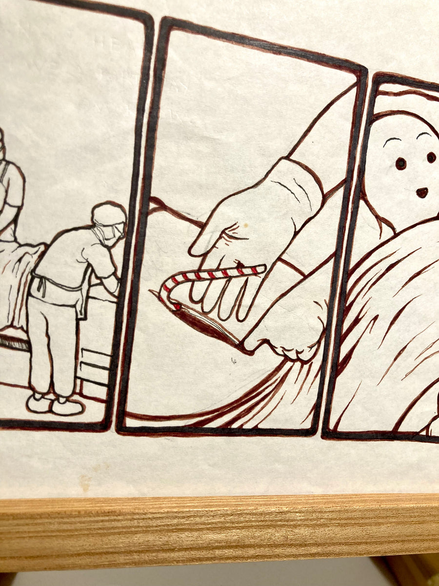 “Christmas Surgery” Original Art – PBF Comics