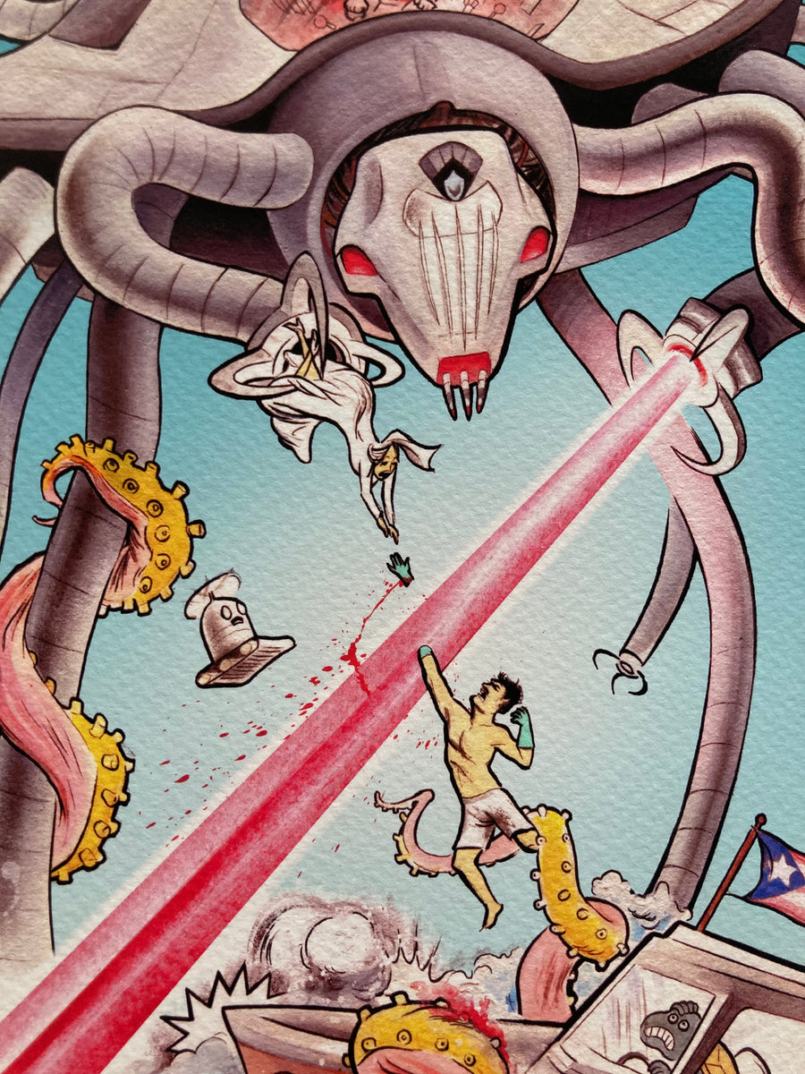 “Shop” Signed Print – PBF Comics