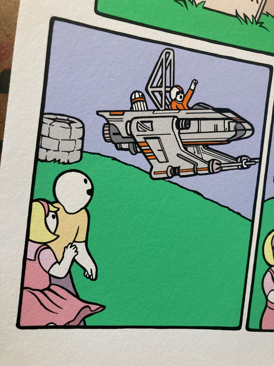 "Wishing Well" Print – PBF Comics